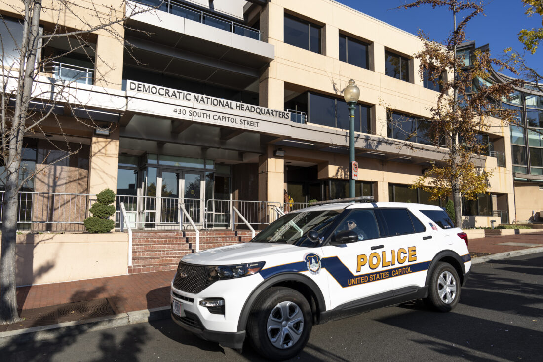 Protests outside DNC headquarters signal divides in Biden’s base over ...